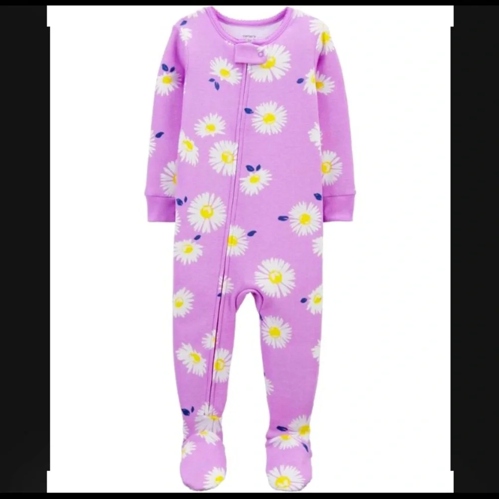 Carter's | Pajamas | Nwt Carters Footed One Piece Pajama Suit | Poshmark